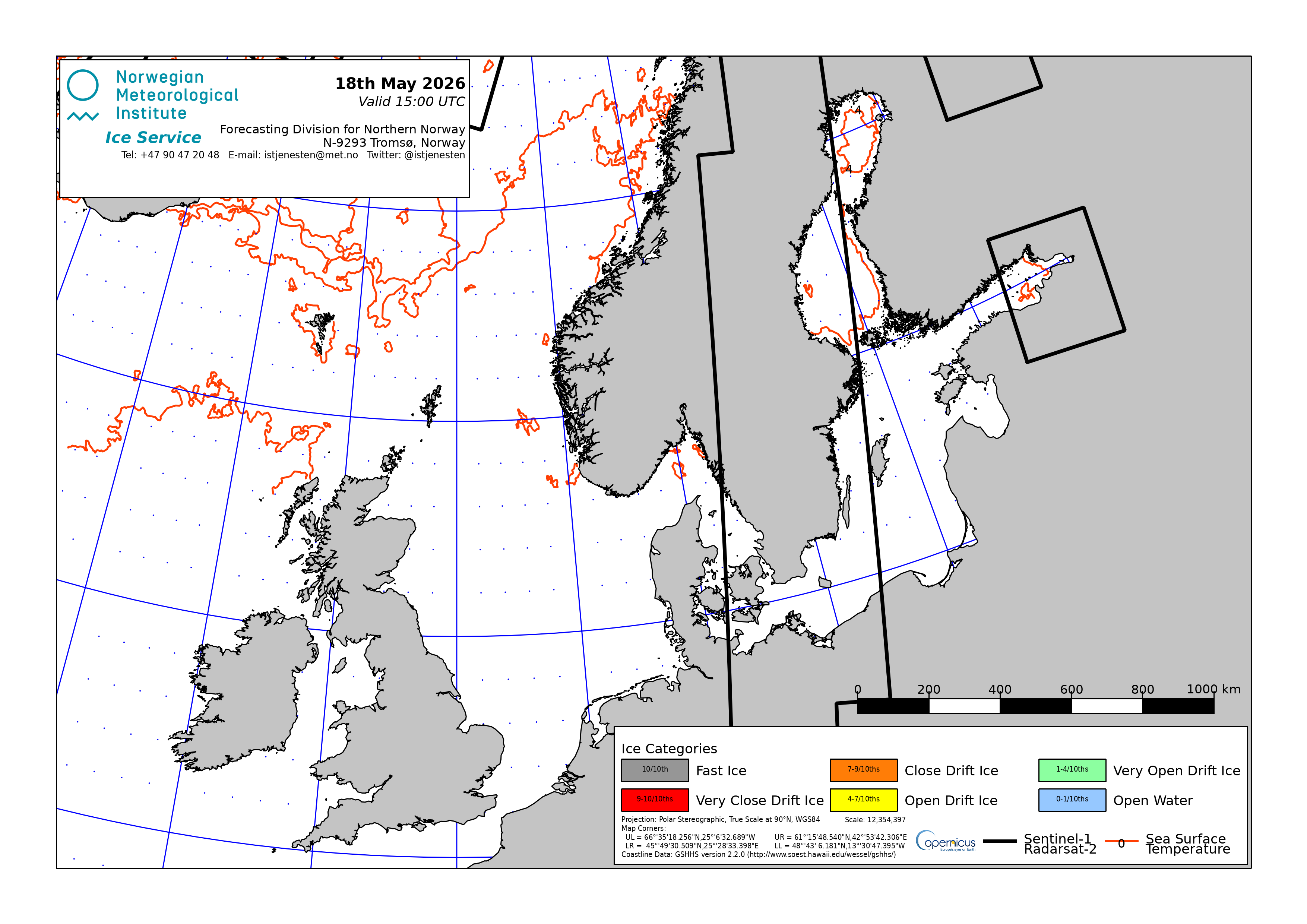 Ice Charts for Baltic Region - Ice Logistics Portal