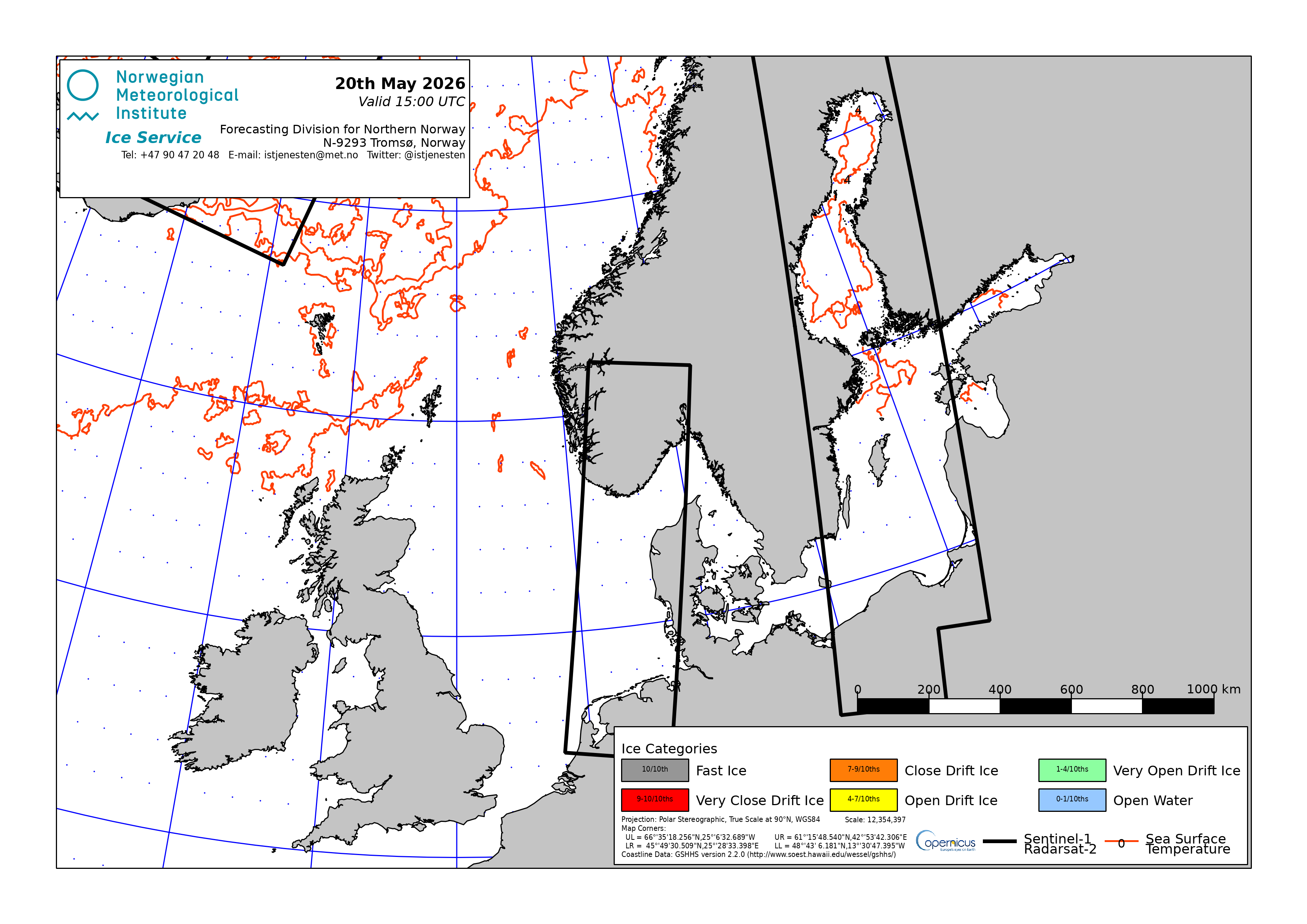 Ice Charts for Baltic Region - Ice Logistics Portal