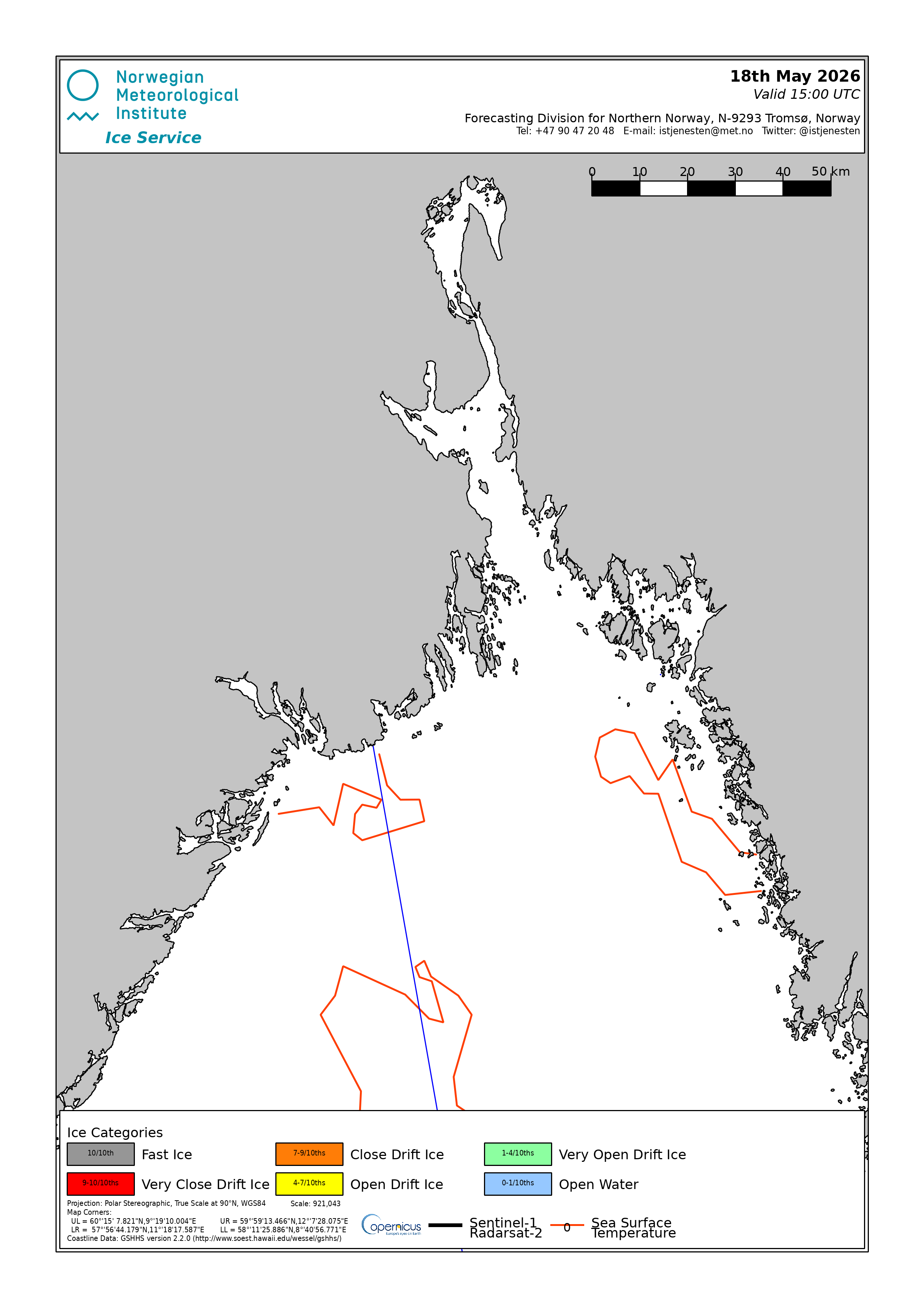Ice Charts for Baltic Region - Ice Logistics Portal