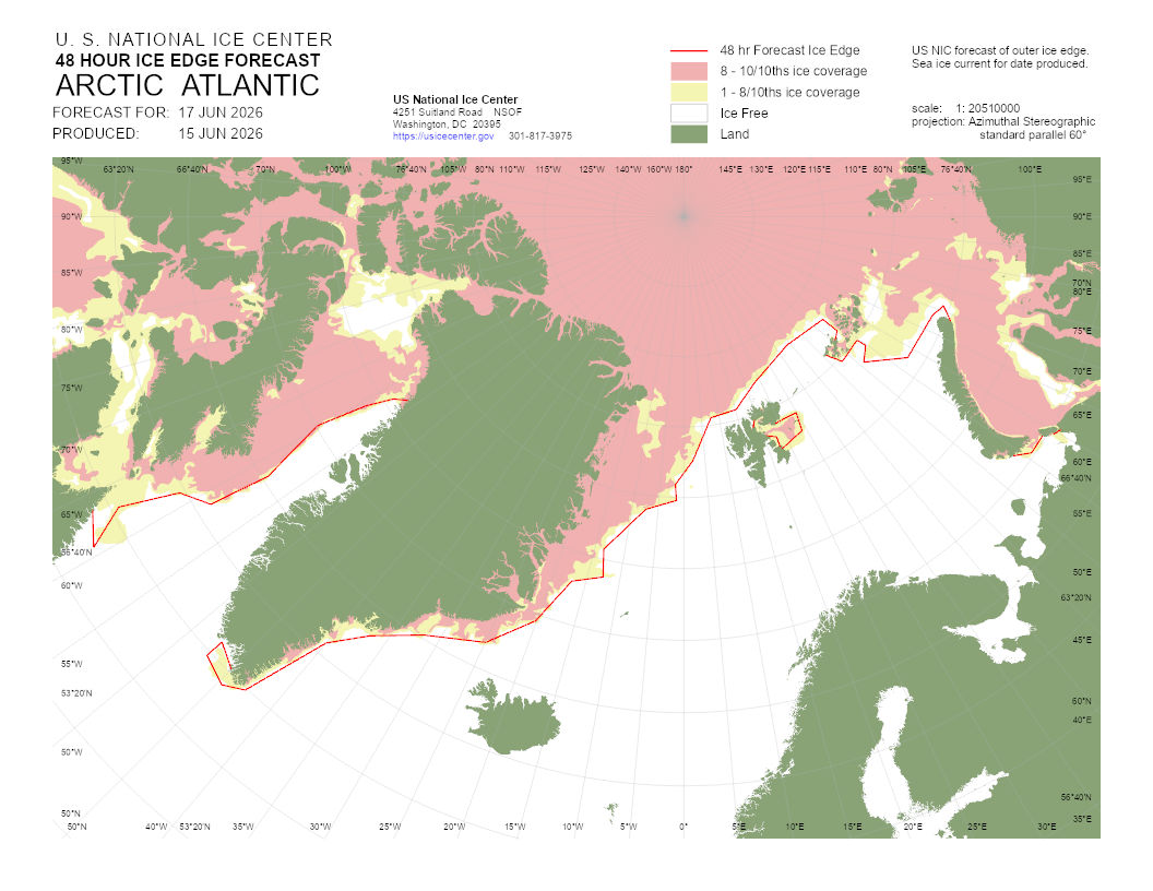Ice Logistics Portal - Arctic Map