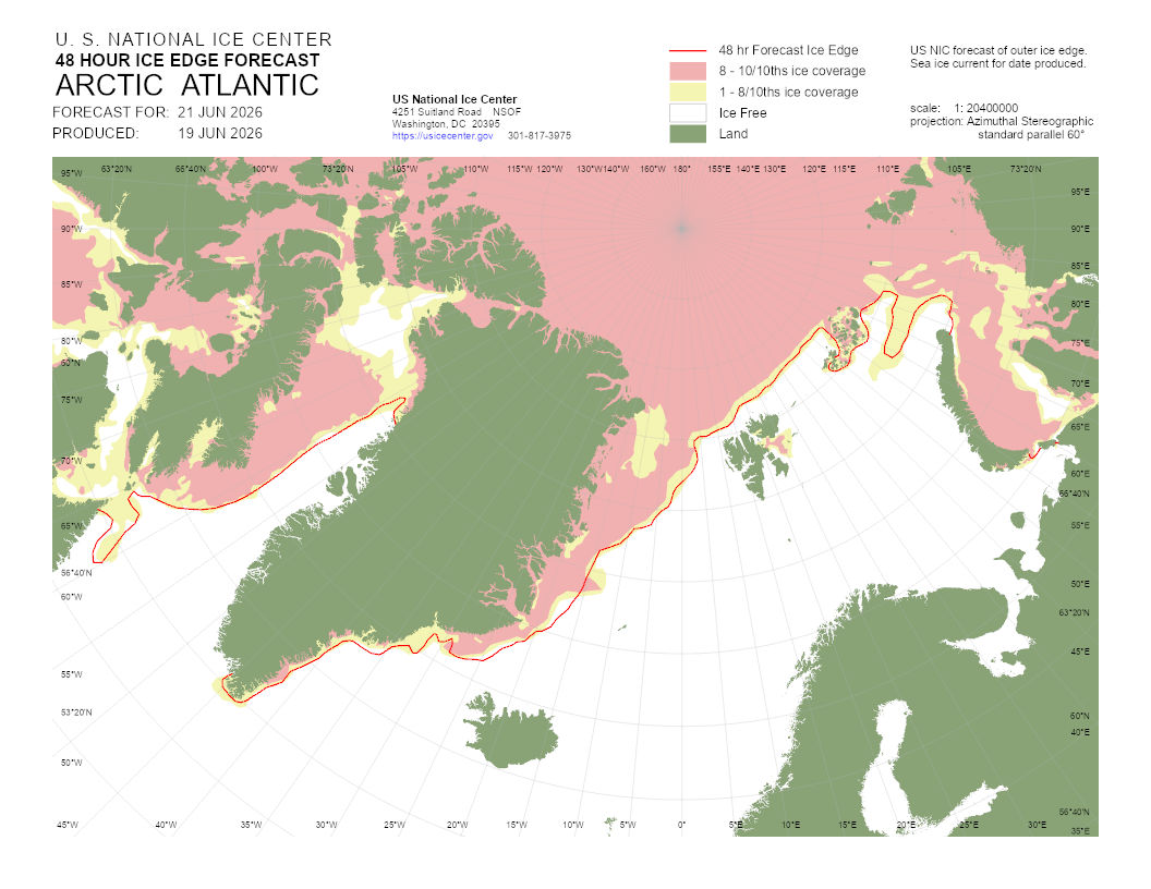 Ice Forecast Charts - Ice Logistics Portal