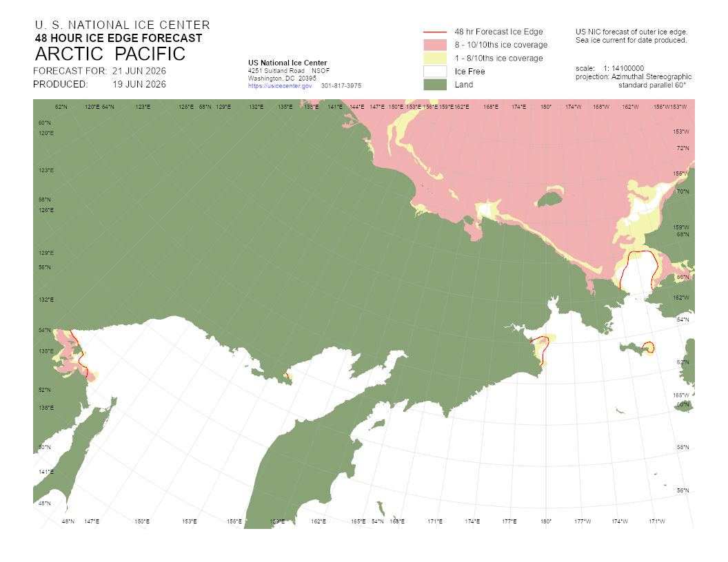 Ice Forecast Charts - Ice Logistics Portal